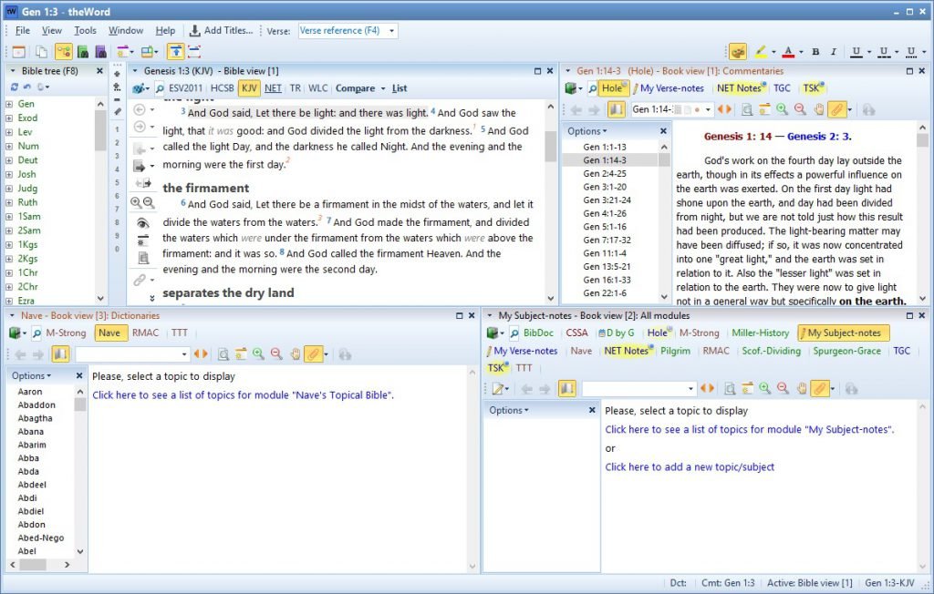 theWord Bible Software - The Messianic Light